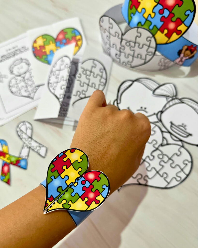 Painel Dia Mundial da Conscientização do Autismo – Atividades Infantis ...