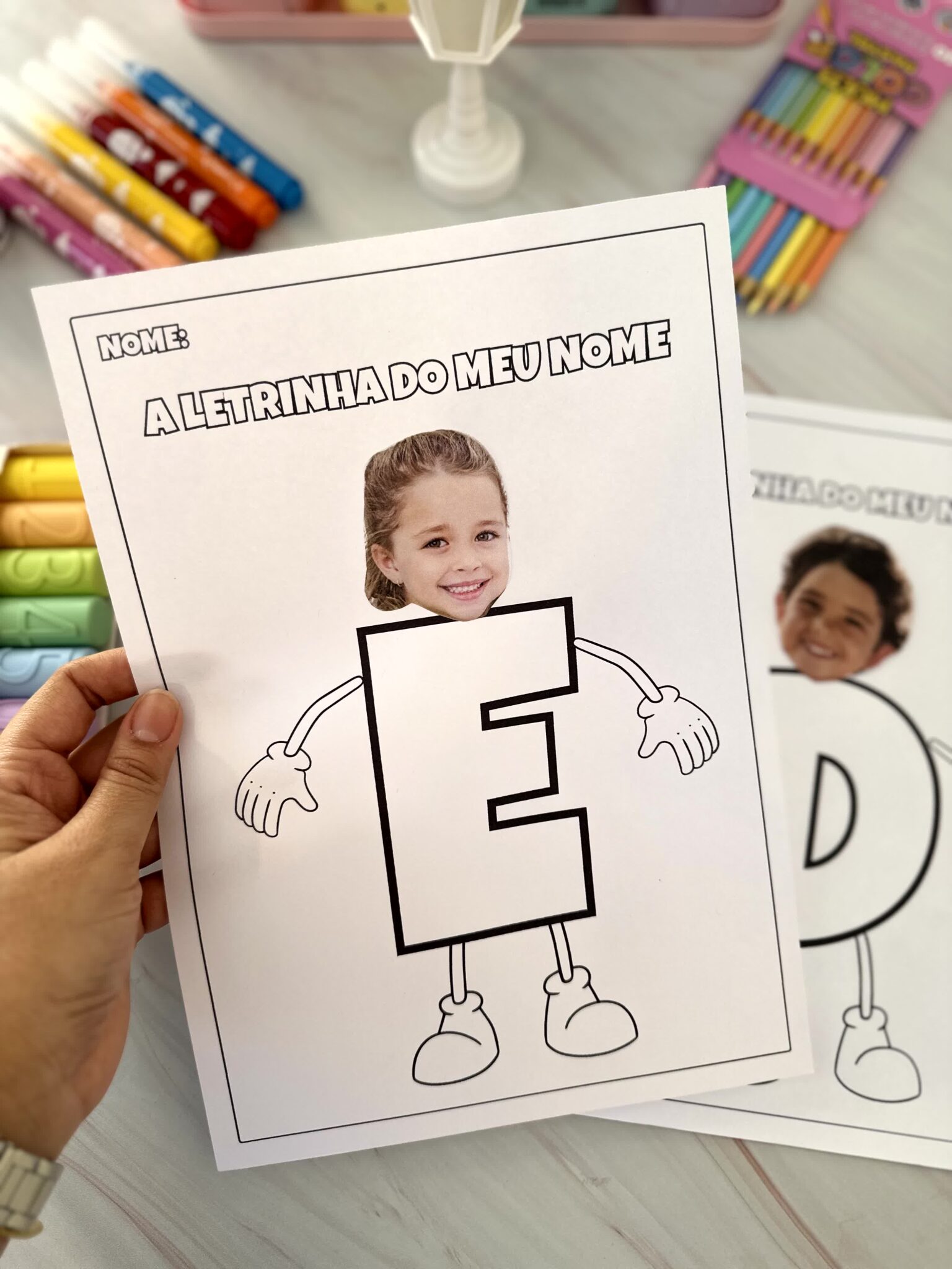 A Letrinha do Meu Nome – Atividades Infantis – Loja de Recursos Pedagógicos