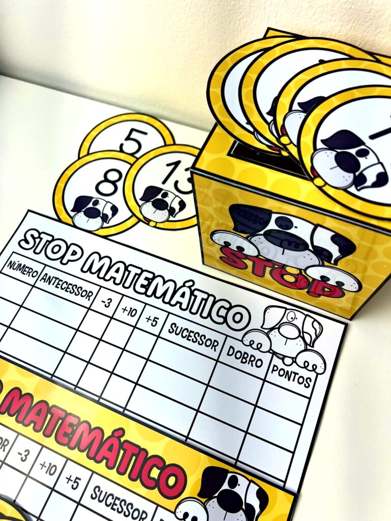 Stop Matemático – Atividades Infantis – Loja de Recursos Pedagógicos