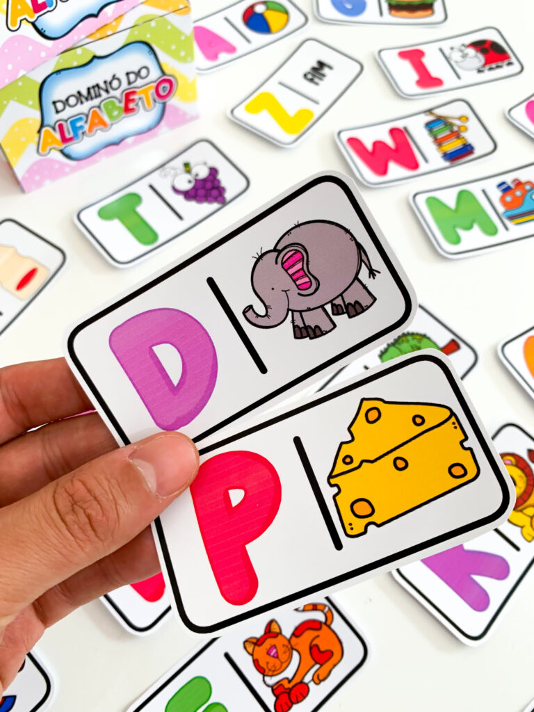 Dominó do Alfabeto 2 – Atividades Infantis – Loja de Recursos Pedagógicos