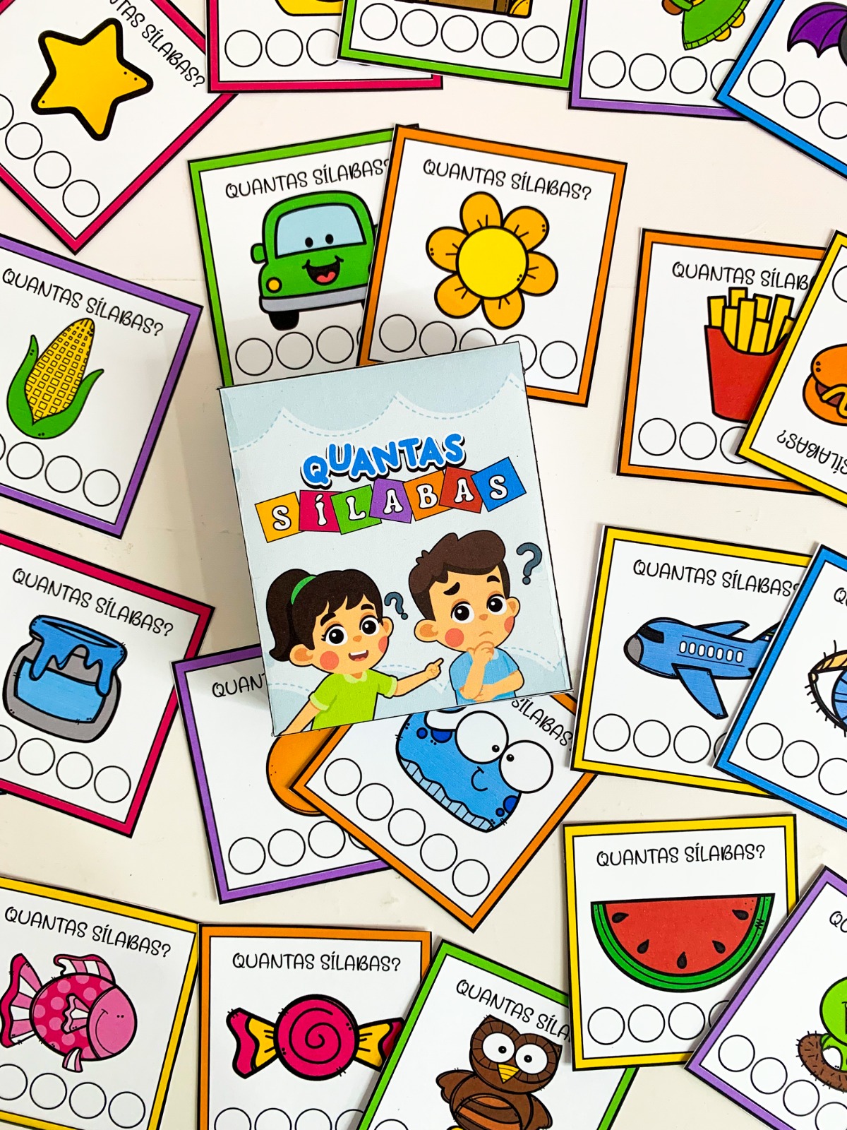 Quantas Sílabas 2 – Atividades Infantis – Loja de Recursos Pedagógicos
