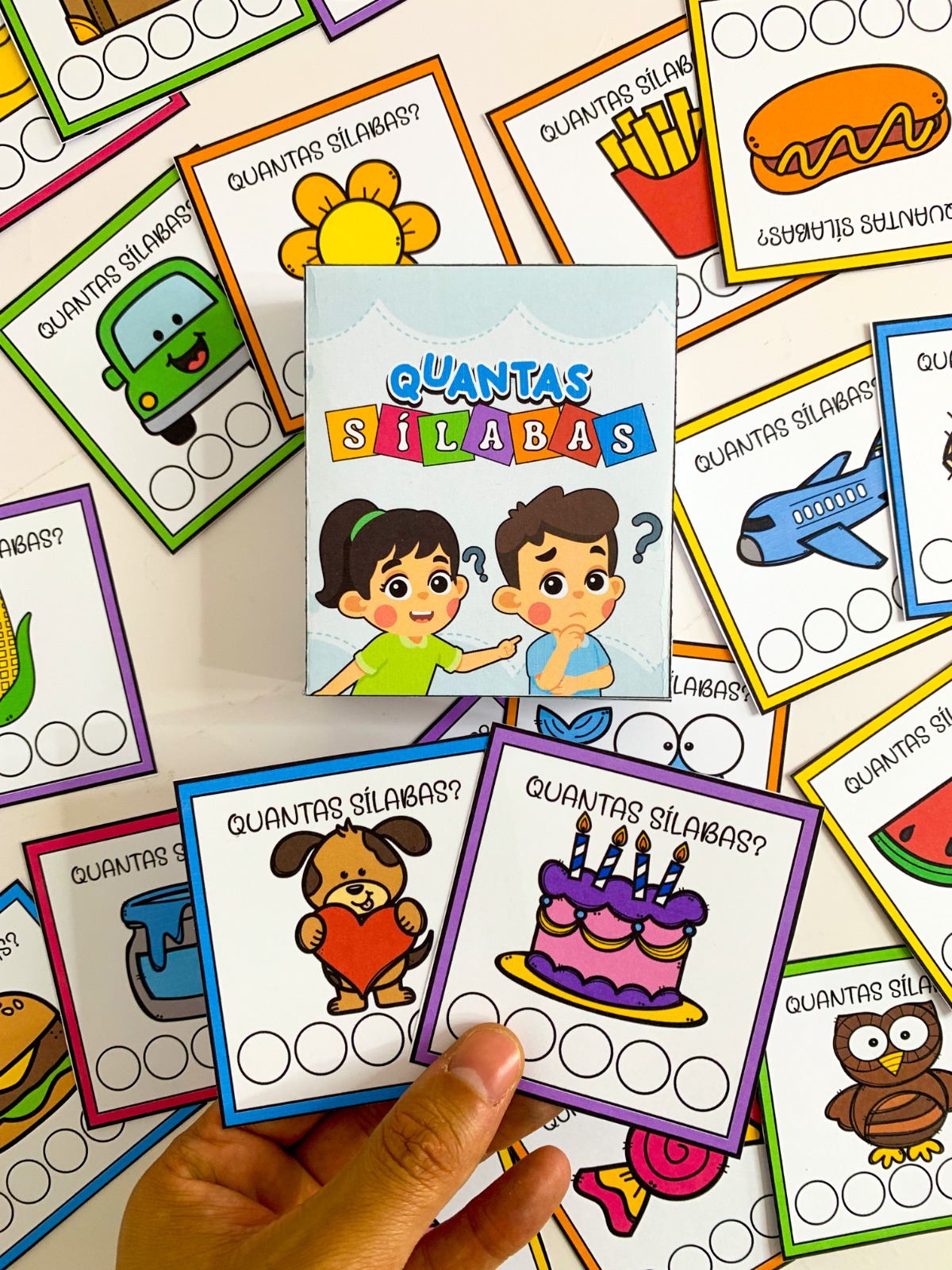 Quantas Sílabas 2 – Atividades Infantis – Loja de Recursos Pedagógicos