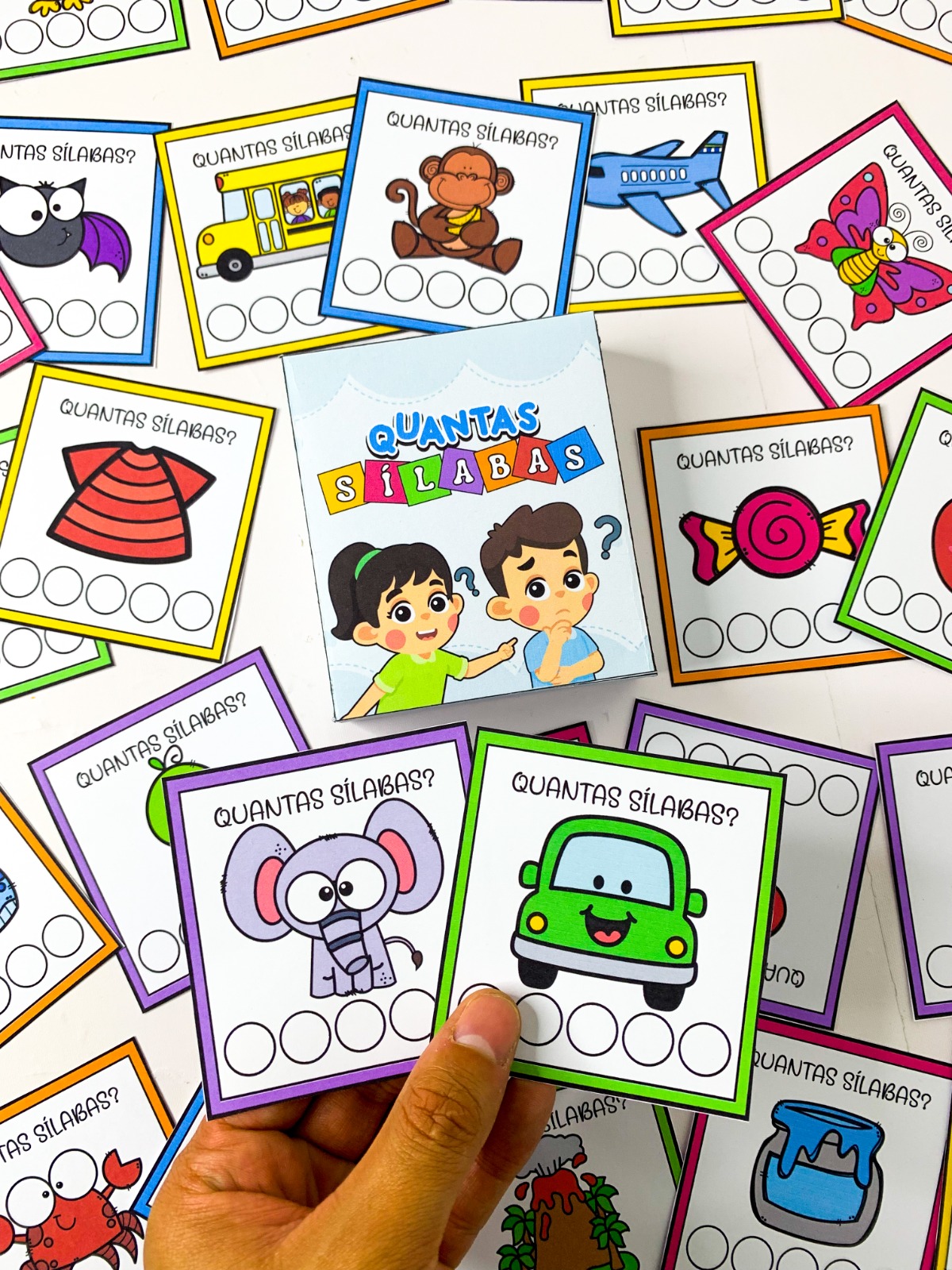 Quantas Sílabas 2 – Atividades Infantis – Loja de Recursos Pedagógicos