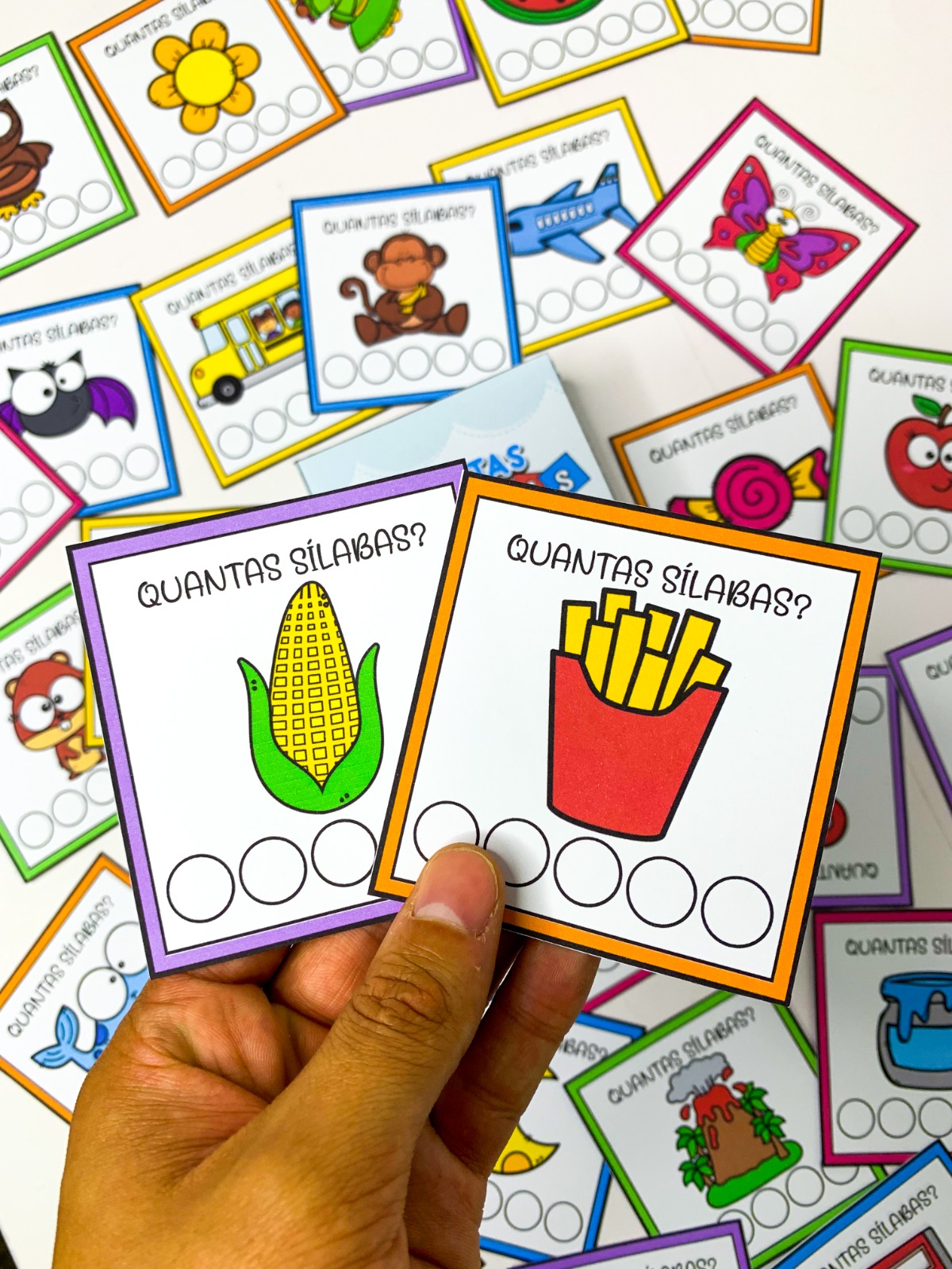 Quantas Sílabas 2 – Atividades Infantis – Loja de Recursos Pedagógicos