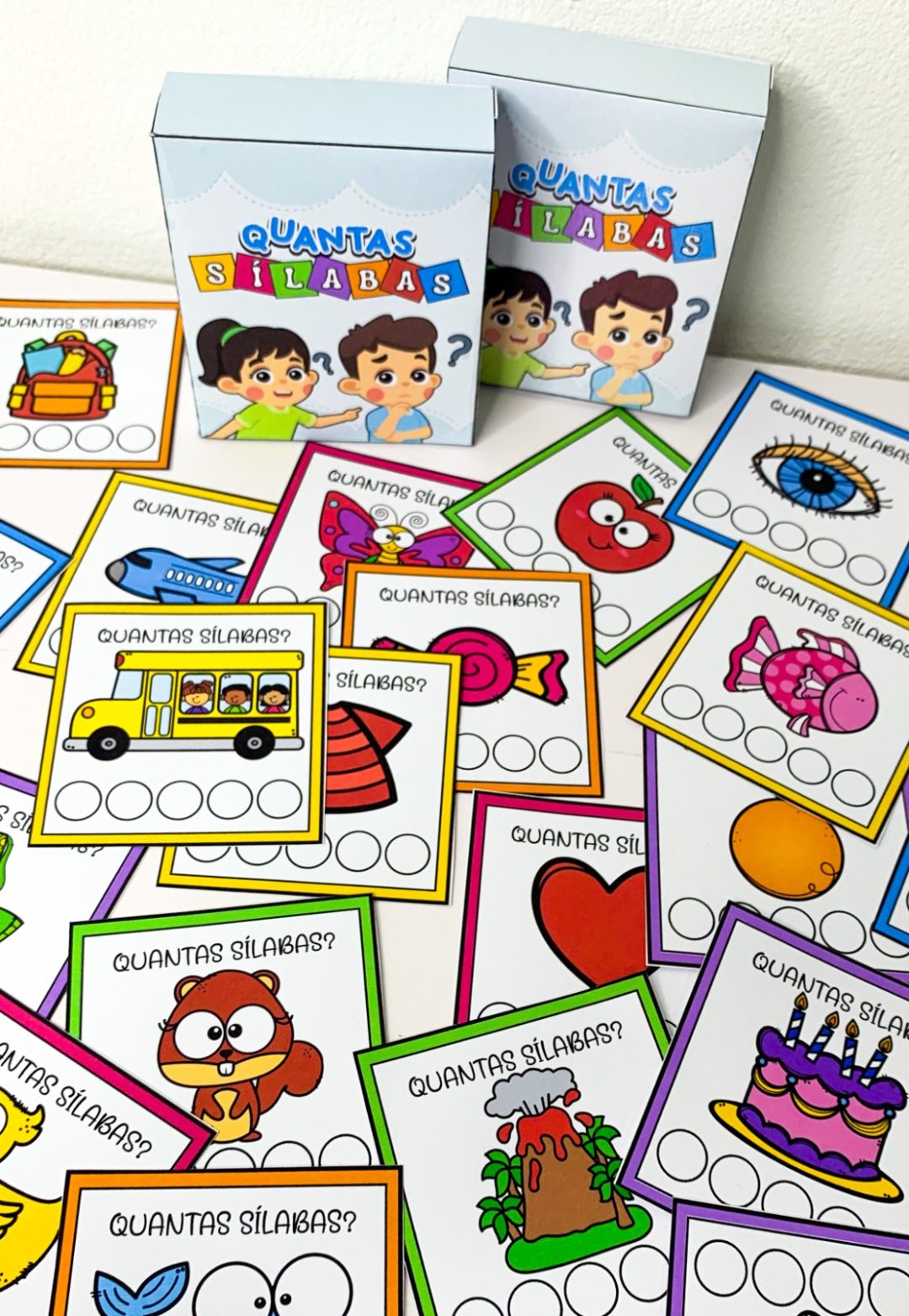 Quantas Sílabas 2 – Atividades Infantis – Loja de Recursos Pedagógicos
