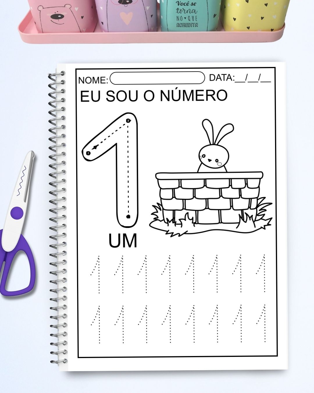 Atividades Números 0 a 10 – Atividades Infantis – Loja de Recursos ...