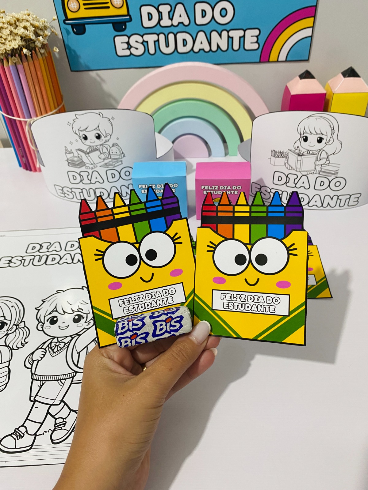 Mini Kit Dia do Estudante – Atividades Infantis – Loja de Recursos ...