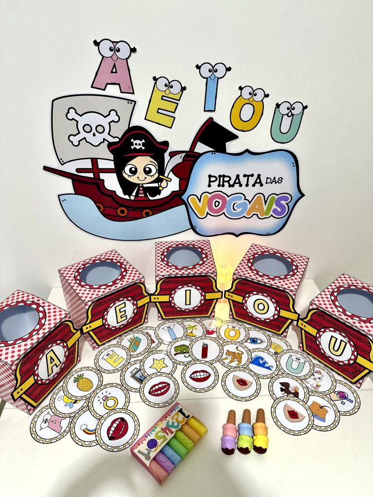 Pirata das Vogais – Atividades Infantis – Loja de Recursos Pedagógicos